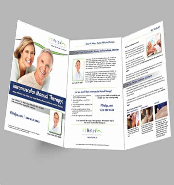 Physical Therapy Marketing Brochures & Flyers - PT Referral Machine