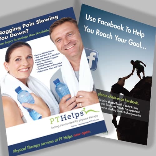 Physical Therapy Poster - Customized - PT Referral Machine