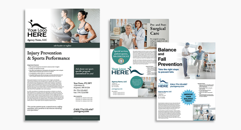 Physical Therapy Poster - Customized - PT Referral Machine