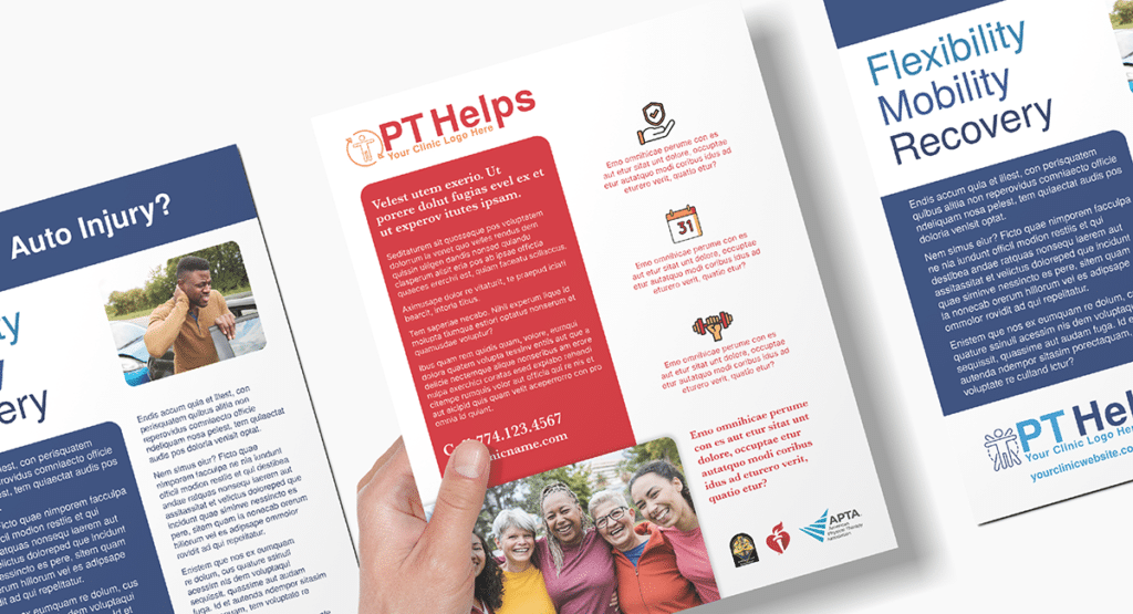 Pocket Brochures For Physical Therapists - Printing & Design